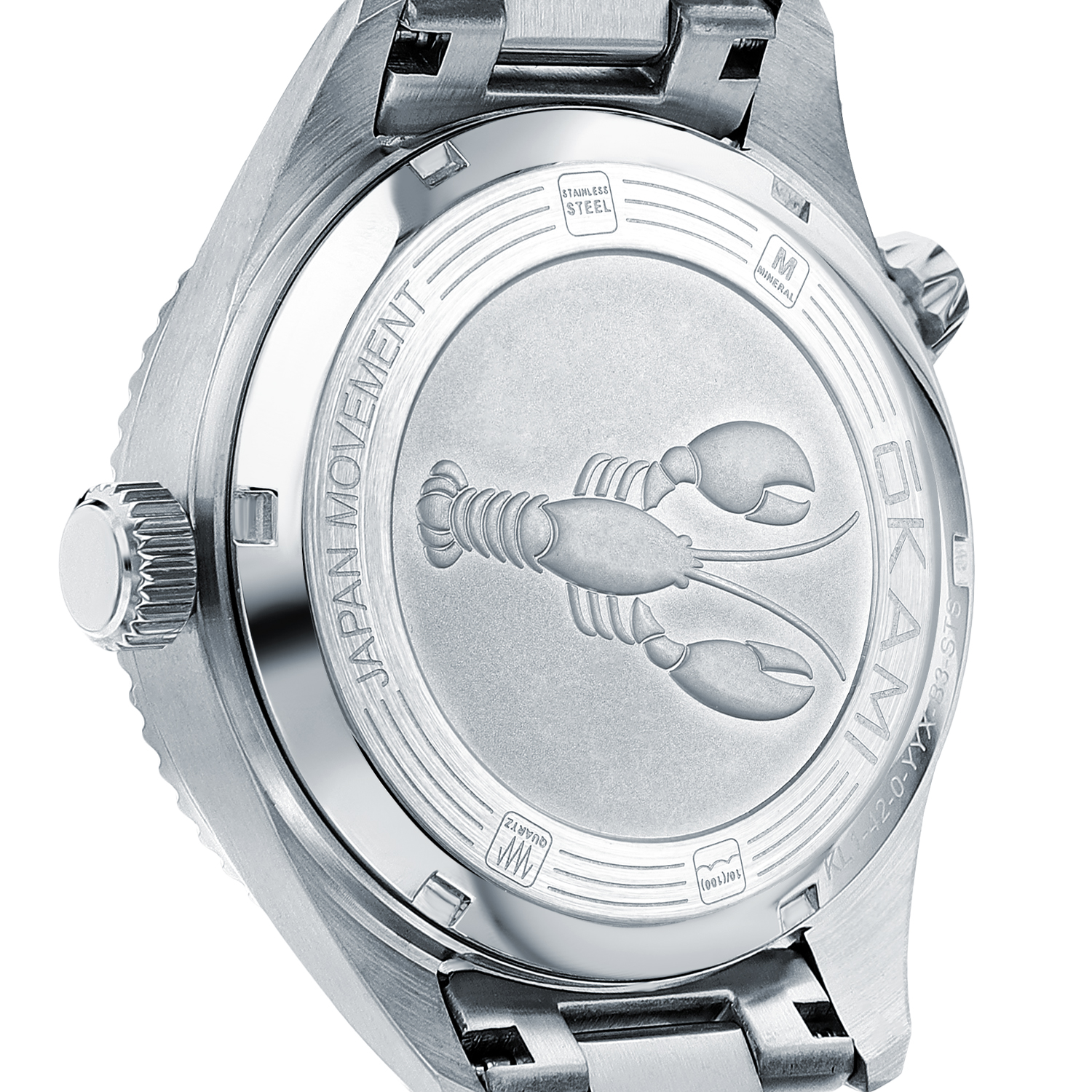 Часы мужские OKAMI OKAMI KL1-42-0-YYX-B3-SBS: сталь — купить в интернет ...