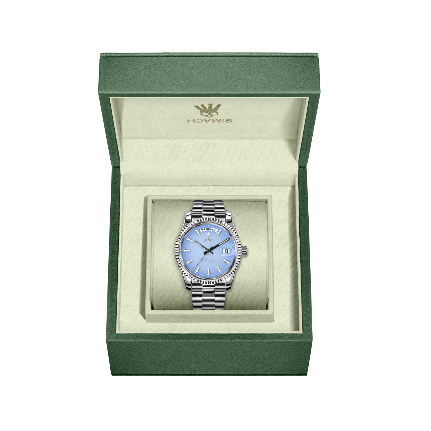 Часы унисекс SIMACH SIMACH M01-40-0-YYE-B3-STS: сталь — купить в ...