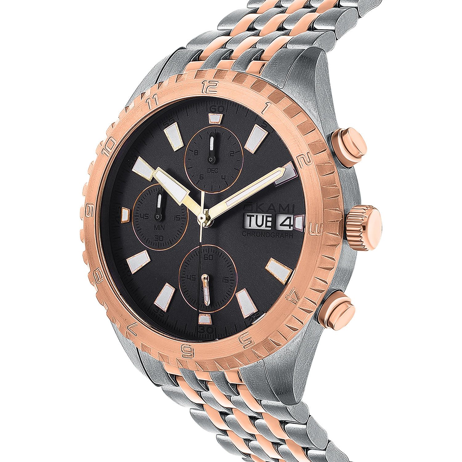 Часы мужские OKAMI OKAMI KB1-44-4-YYX-B7-UAU: сталь — купить в интернет ...