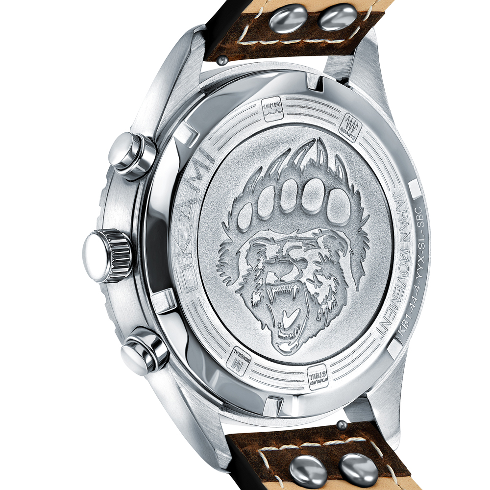 Часы мужские OKAMI OKAMI KB1-44-4-YYX-SL-SBC: сталь — купить в интернет ...