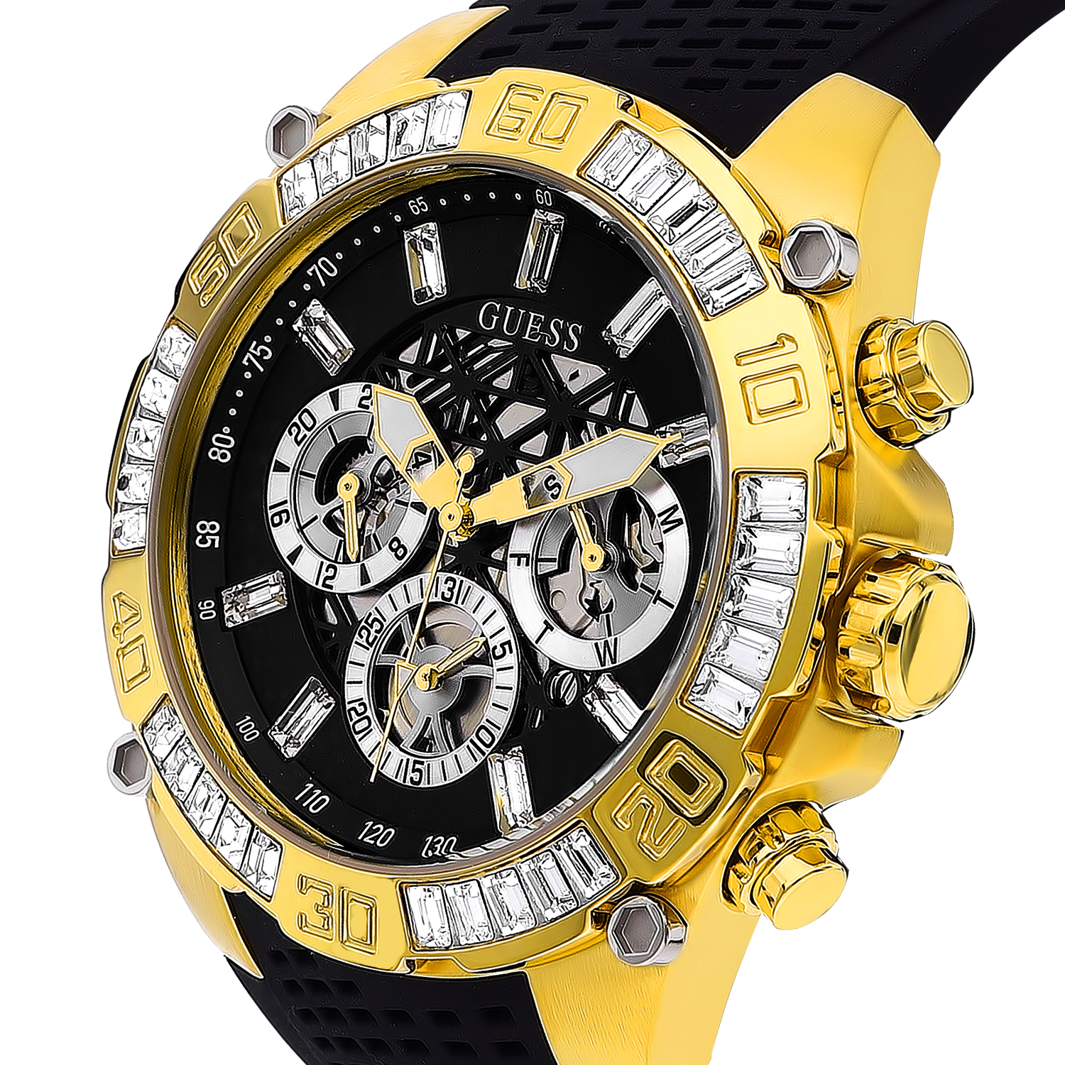 Часы мужские GUESS GW0333G2: сталь, кристалл swarovski — купить в Санкт ...