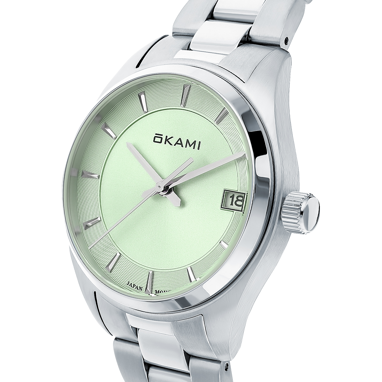 Часы женские OKAMI OKAMI KM3-35-1-YYX-B3-SHS: сталь — купить в интернет ...
