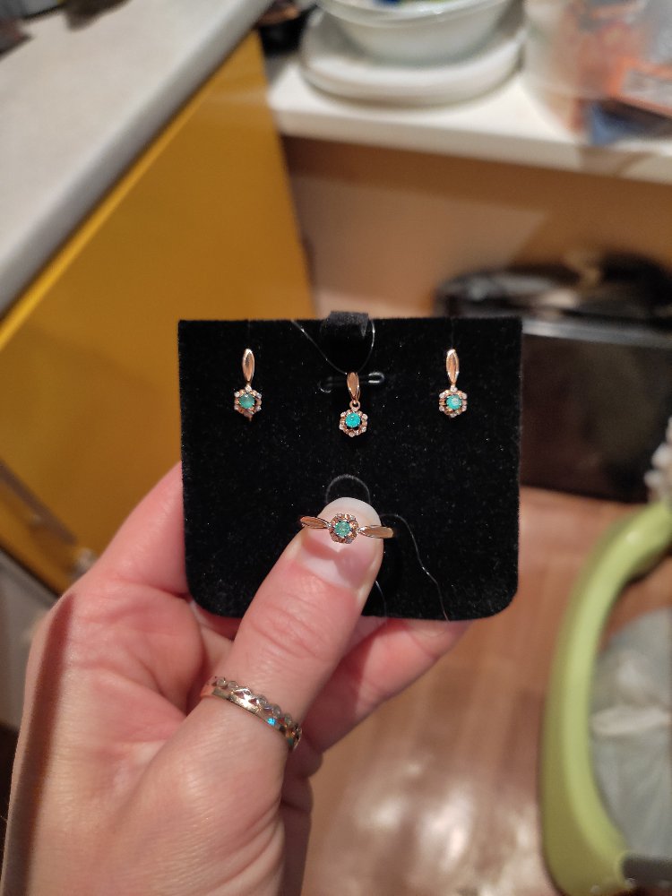 Золотая подвеска с изумрудами и бриллиантами SERGEY GRIBNYAKOV: розовое ...