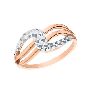 Золотое кольцо МОСКОВСКИЙ ЦЕПЕВЯЗАЛЬНЫЙ ЗАВОД 1812ар*: розовое золото ...